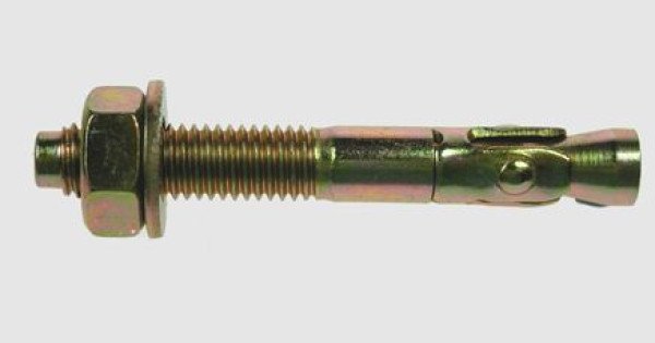 M16x150 Throughbolts Zinc Yellow (Pack of 20) - TB16150