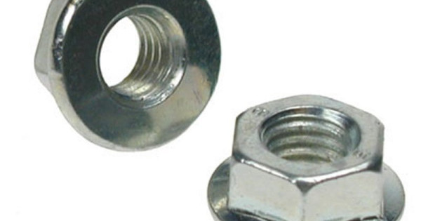 M8 Unserrated Flange Nuts Zinc Plated (Pack of 1,500) [Grade 8] - HX08-FN-Z