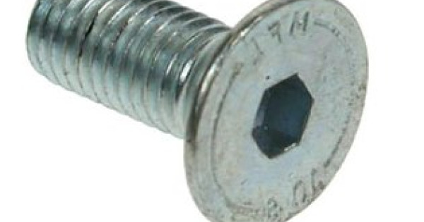 M8 Countersunk Sockets - Zinc Plated