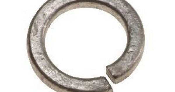 Galvanised Spring Washers - Square