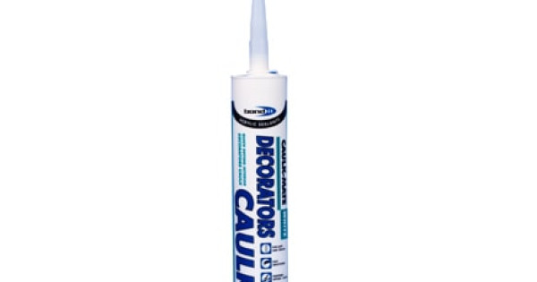 Caulk-Mate One Hour Decorators Caulk - White EU3 (Pack of 25) - BDOHC300
